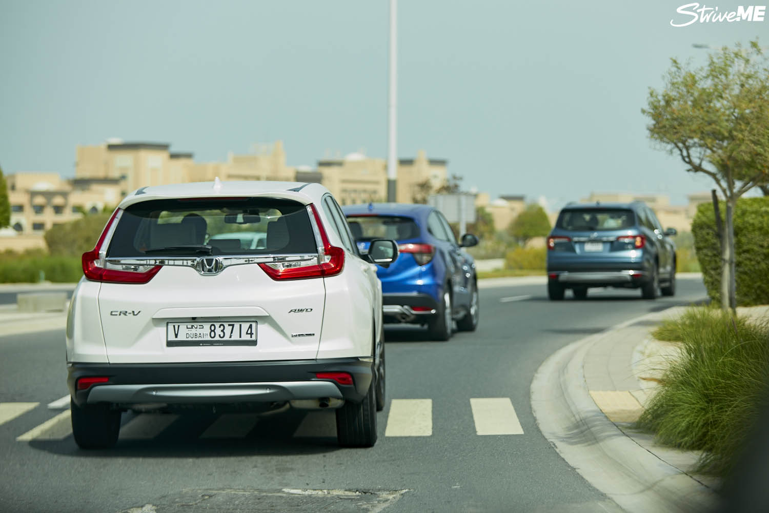 StriveME - تجربة احدث سيارات SUV من هوندا في فعالية باور أوف 3 في دبي